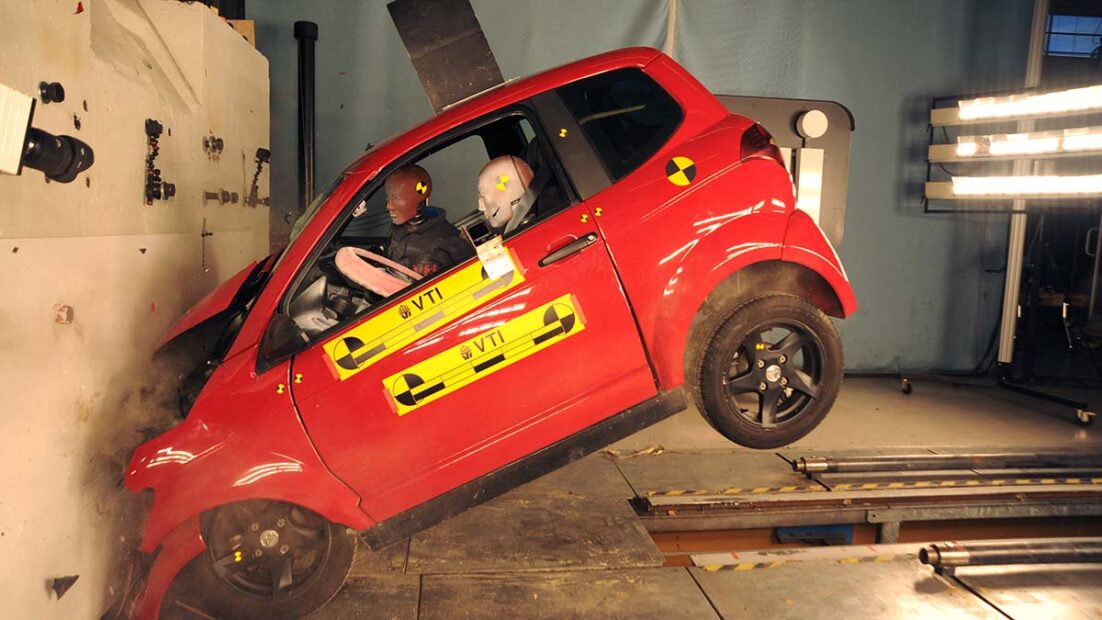 Livsviktigt med bälte i A-traktor och moppebil - forskning.se